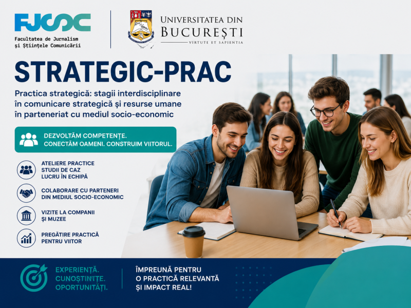 Înscrieri deschise pentru programul intensiv de practică STRATEGIC-PRAC ...